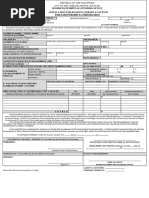 Taguig BPLO Business Permit Application Form | PDF | License | Business