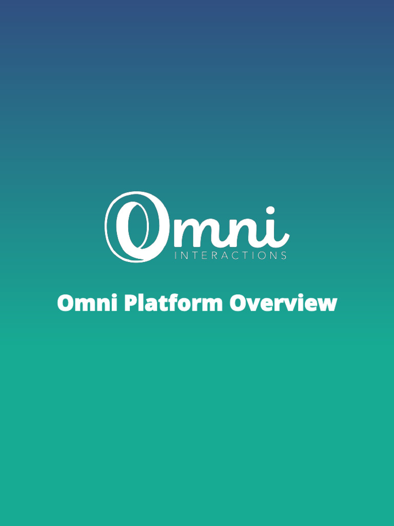 Omni Platform Overview - US 8.23.23 | PDF | Payments | Computing