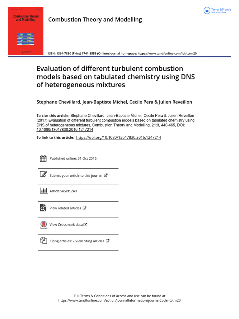 Evaluation of Different Turbulent Combustion Models Based On Tabulated Chemistry Using DNS of ...