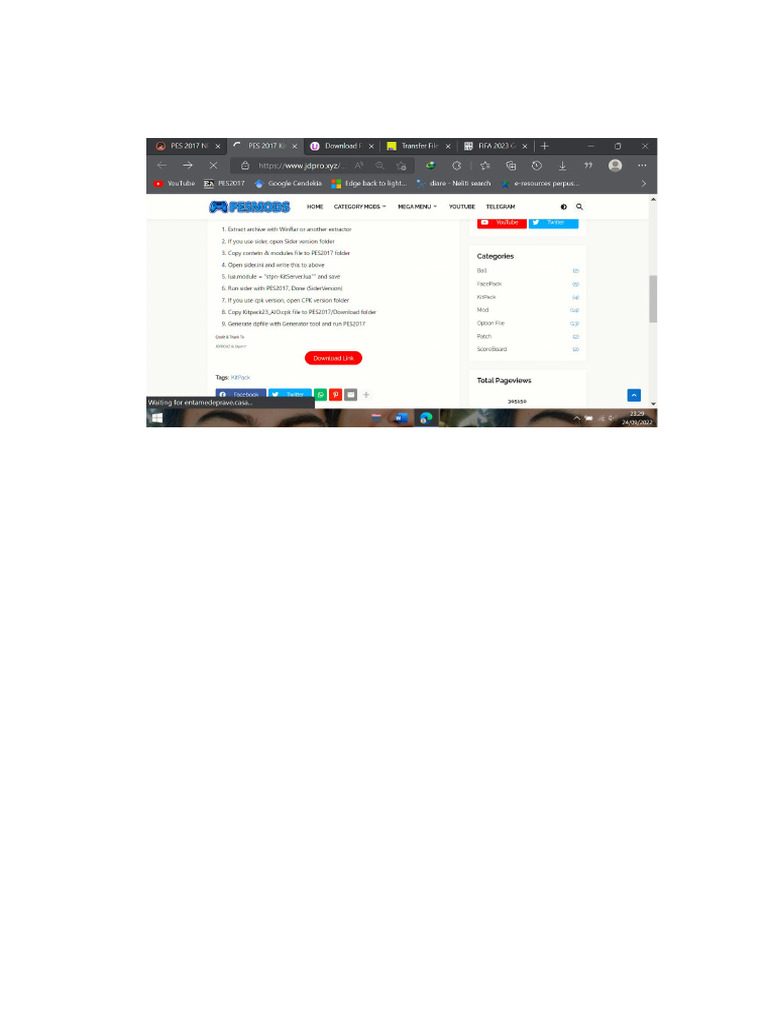 Cara Instal Kitpack | PDF