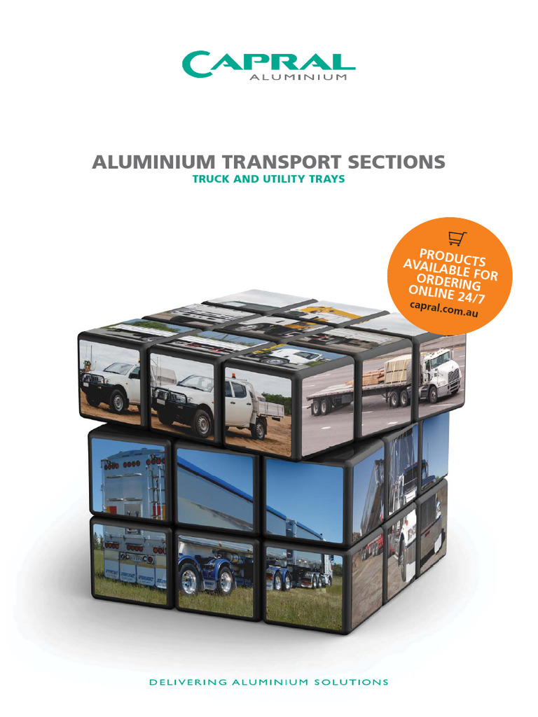 Capral Truck Utility Trays | PDF | Sheet Metal | Extrusion