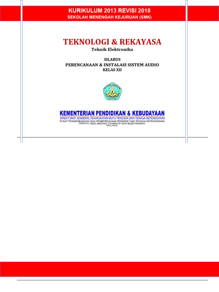 Silabus Pisav Kelas Xii 2022 2023 | PDF