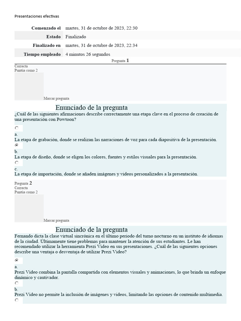 Guía para Presentaciones Efectivas | PDF | Multimedia | Cuentacuentos