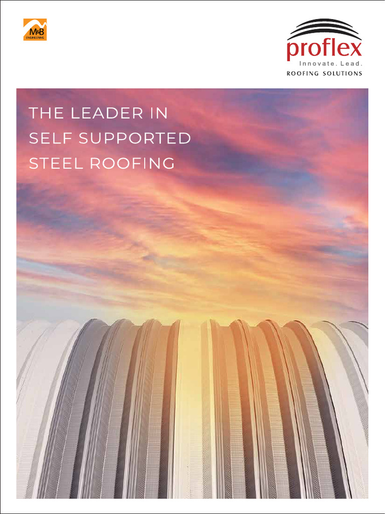 Proflex Self Supported Steel Roofing | PDF | Infrastructure | Physical ...
