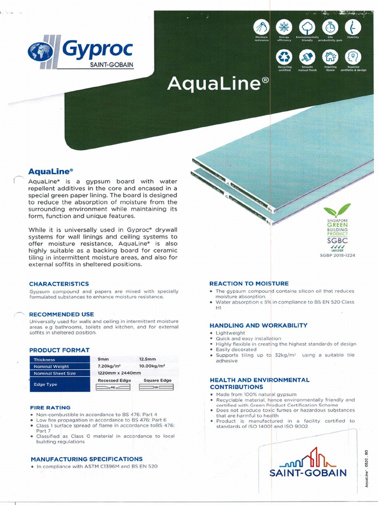 02 Gyproc Saint-Gobain Catalogue | PDF