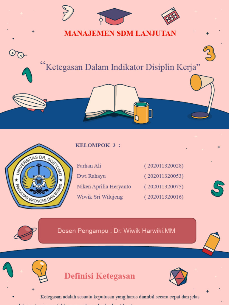 MSDM Lanjutan Kel 3 (Ketegasan) | PDF