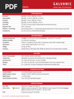 6890N GC Specifications | PDF | Gas Chromatography | Gases