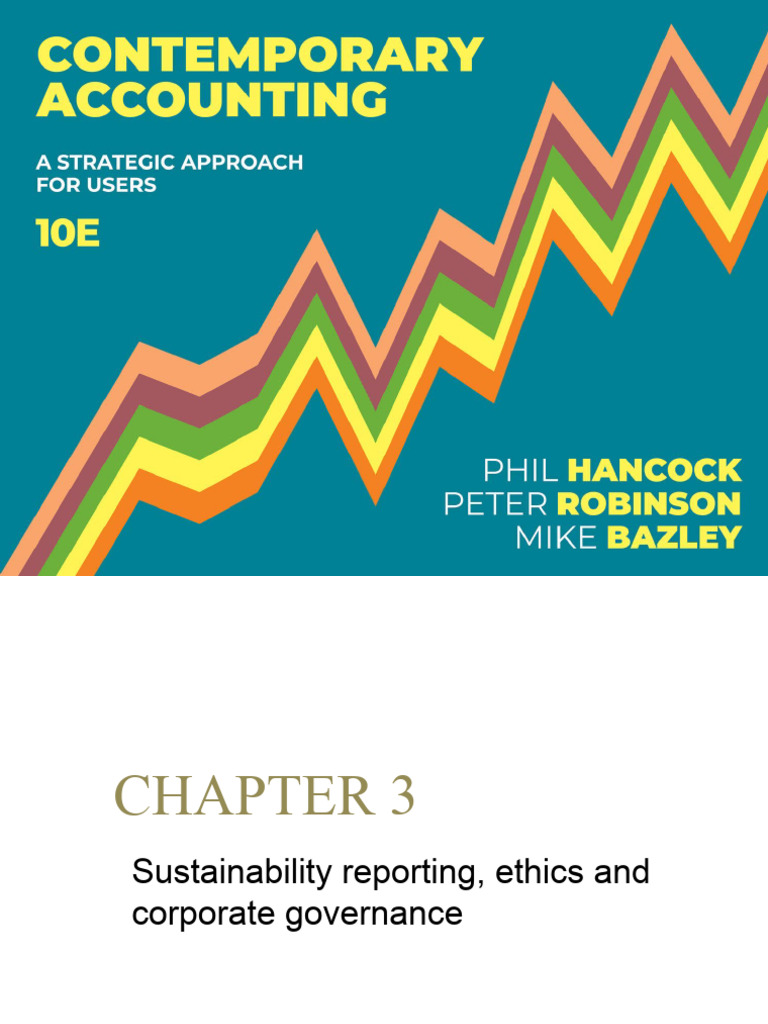 Seminar Week 1 (Lecture Slides Chapter 3) | PDF | Corporate Governance | Accounting