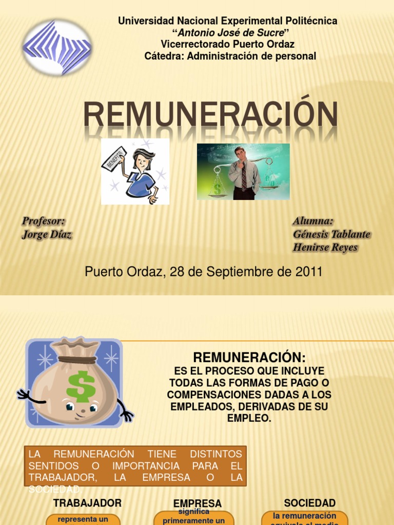 REMUNERACION | Salario | Derecho laboral | Prueba gratuita de 30 días ...