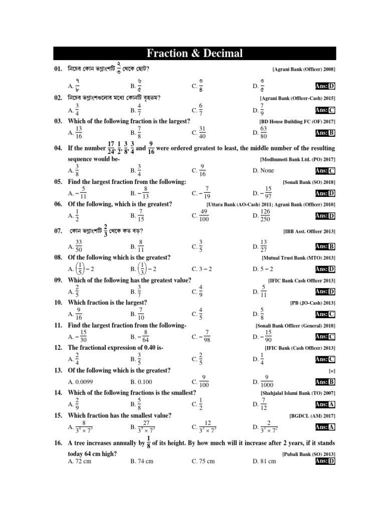 Lecture Sheet 50 Pdf Version 1 Pdf Arithmetic Mathematics