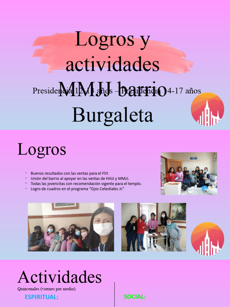 Presentación MMJJ Barrio Burgaleta | PDF