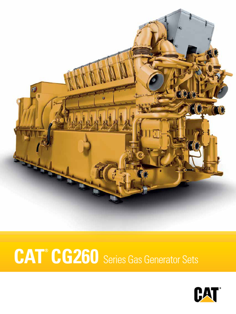 Cat CG260 | Download Free PDF | Energy Technology | Nature