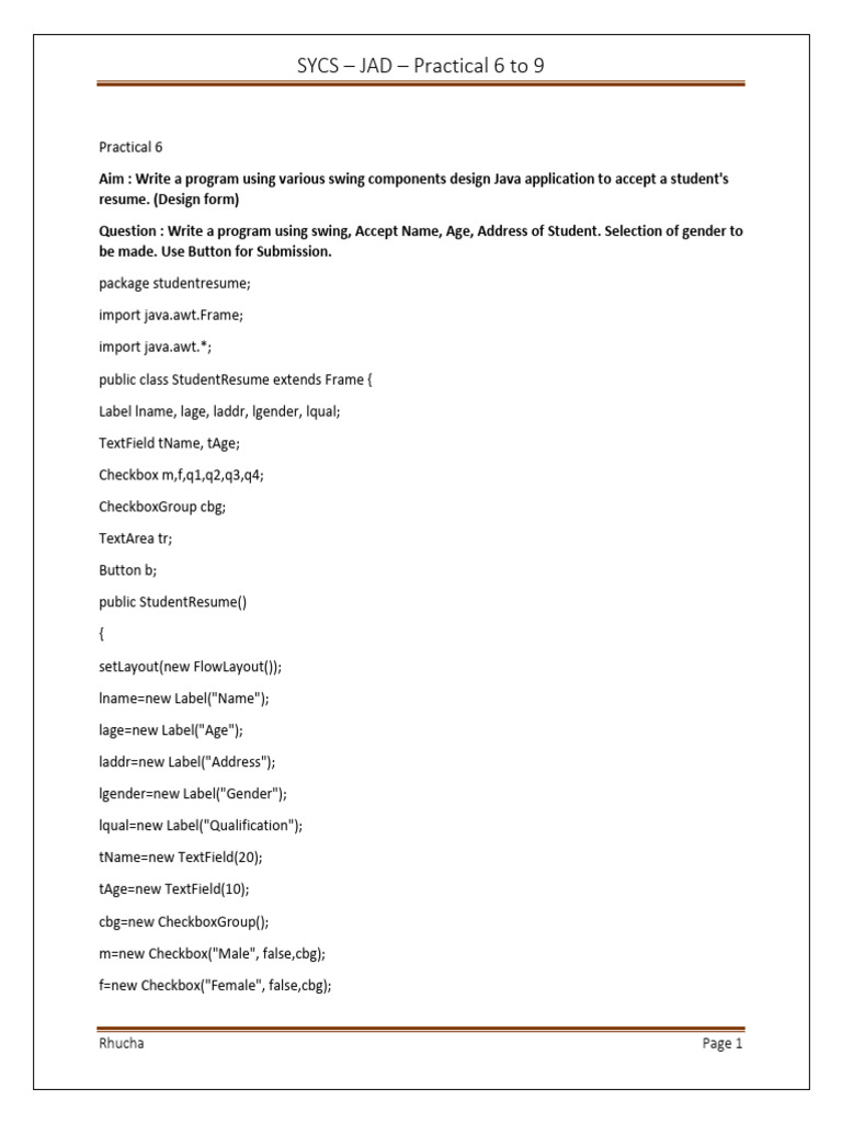 Practical 6 9 Pdf Databases Software