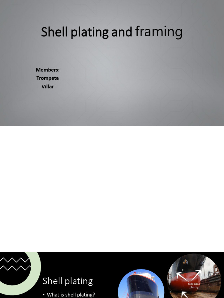 Ship Plating and Framing | PDF