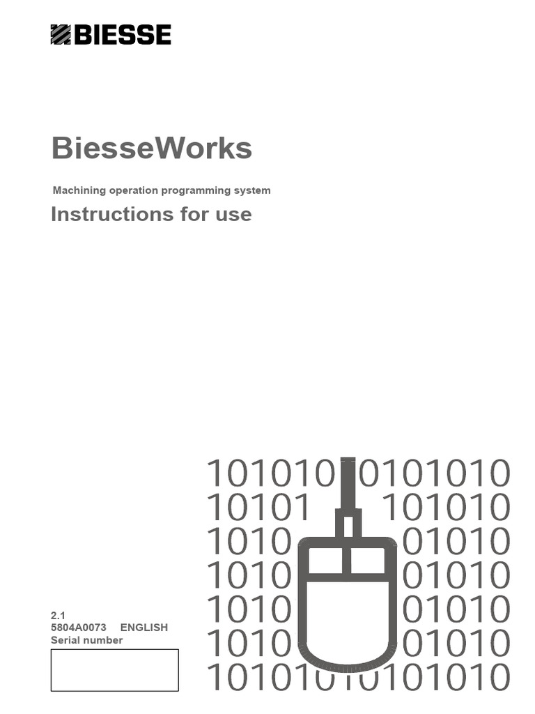 Biesseworks Instructions For Use PDF Free | PDF | Cursor (User ... Biesseworks Instructions For Use PDF Free | PDF | Cursor (User ...
