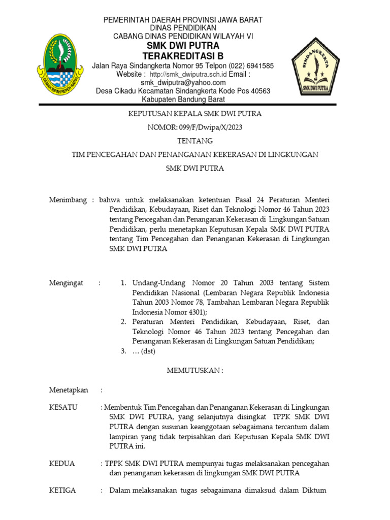SK TPPK | PDF | Karier & Perkembangan