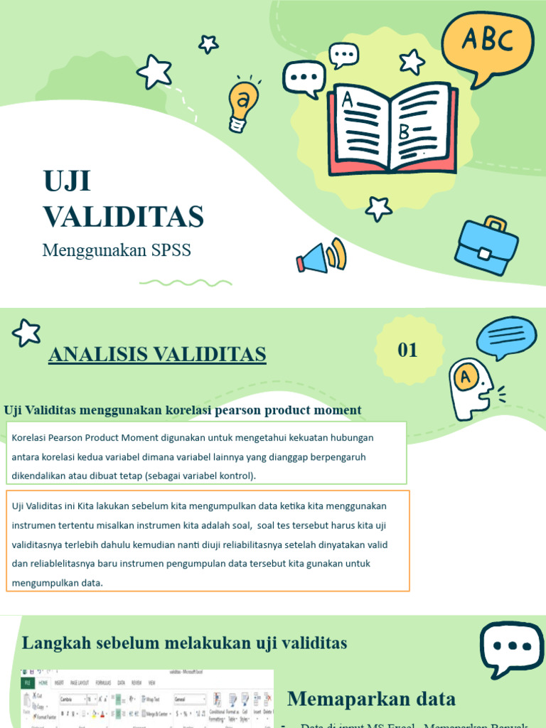 Uji Validitas Dan Reliabilitas | PDF