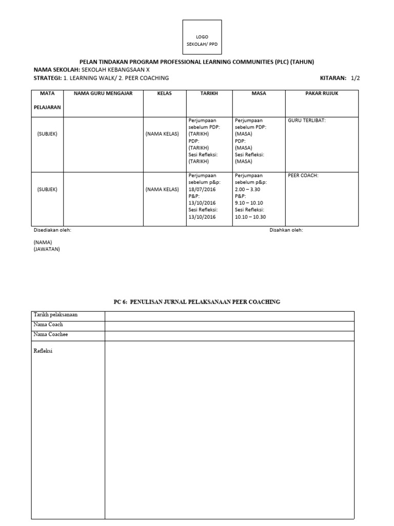 Templat Laporan PLC | PDF