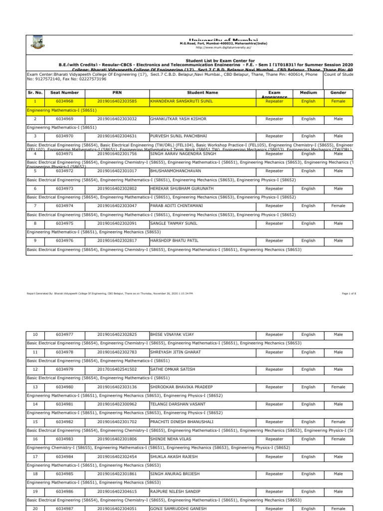 EXTC Engg 1 | PDF | Electrical Engineering | Computing