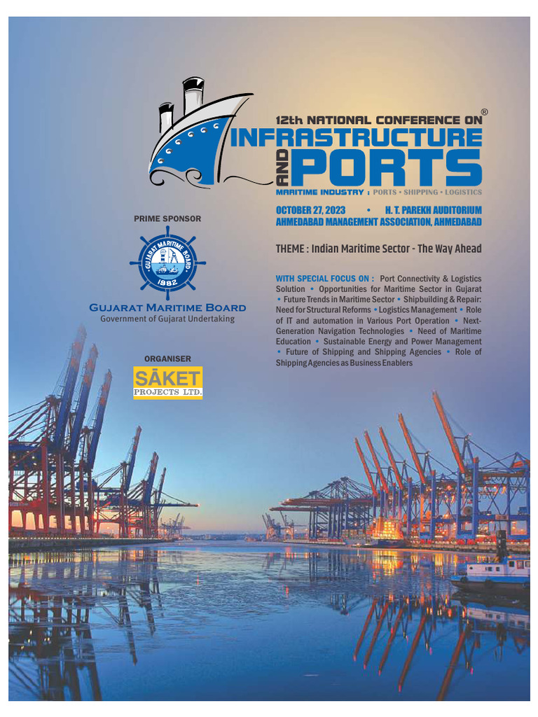 Port Brochure - 5 Page Low | PDF | Gujarat | Port