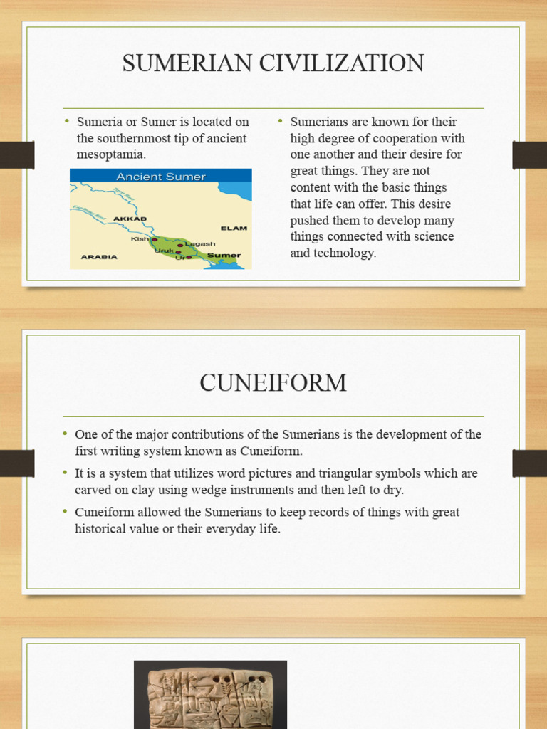 Sumerian Civilization | PDF