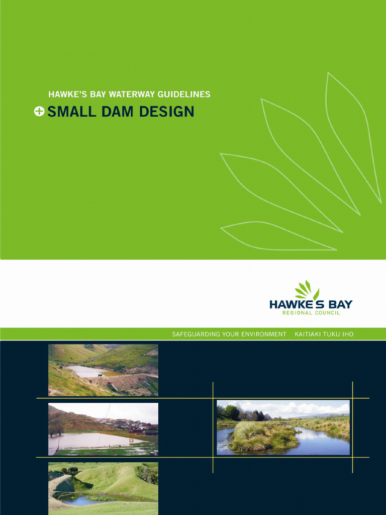 Small Dam Design 20090406 | PDF | Dam | Spillway