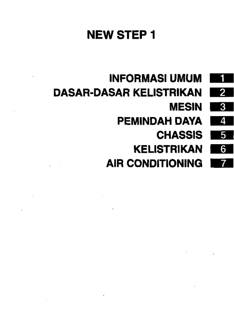 Toyota New Step 1 | PDF