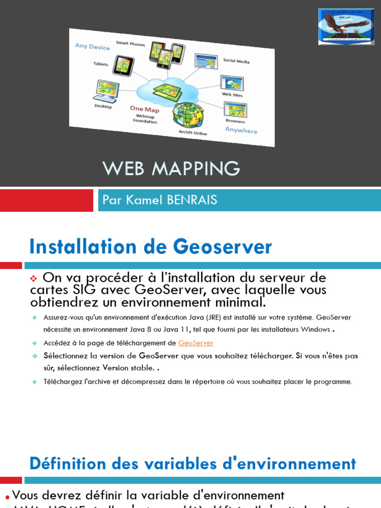 Guide d'installation de GeoServer | PDF | Machine virtuelle Java | Java (Langage de programmation)