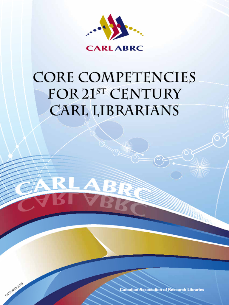 Core Comp Profile-E234 | PDF | Information Literacy | Librarian