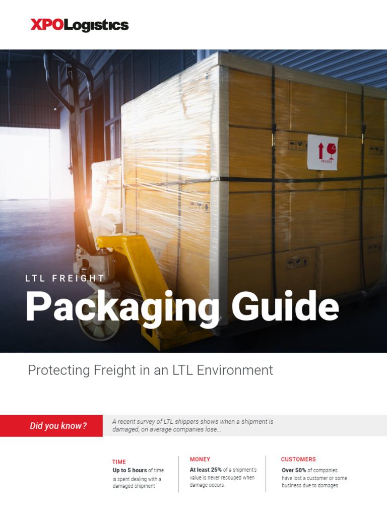 XPO Packaging Guide 04-26-22 | PDF | Cargo | Pallet