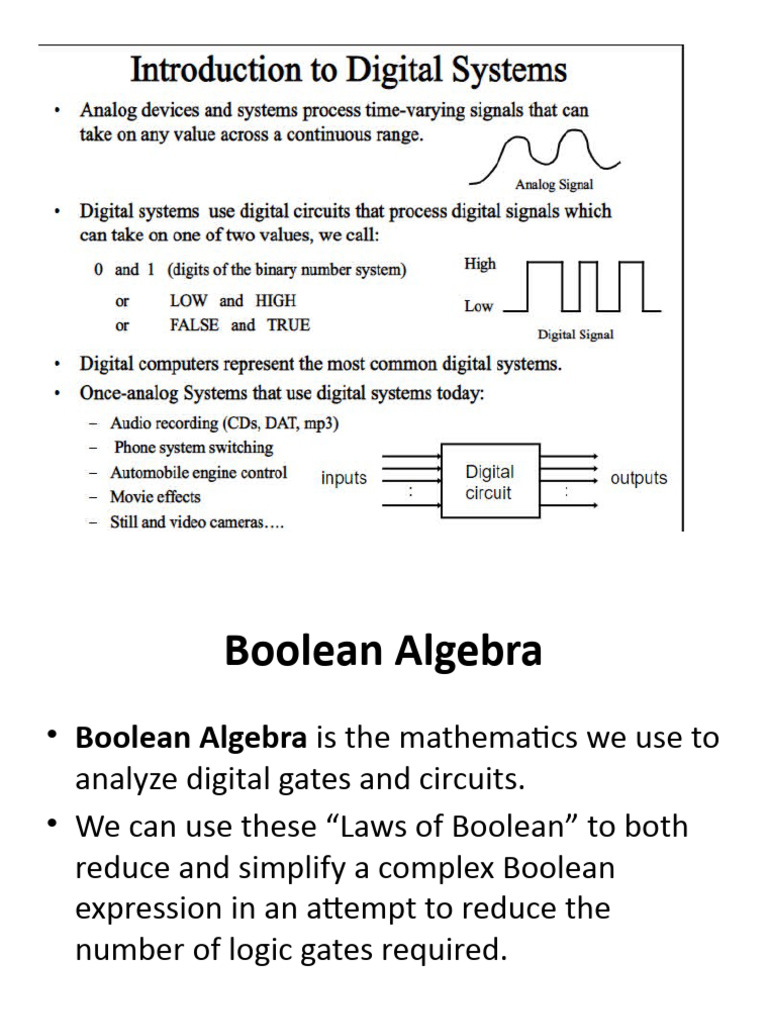 Simplifying Complex Boolean Expressions | PDF | Teaching Methods & Materials | Science & Mathematics