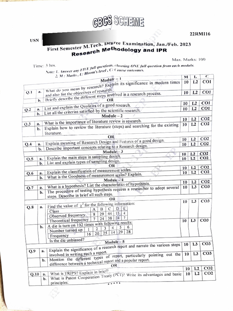 Research Methodology and IPR | PDF | Evidence | Epistemology Of Science