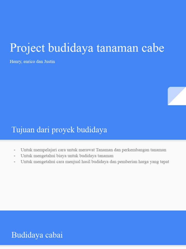 Budidaya Tanaman Cabe: Panduan Lengkap | PDF | Griya & Taman