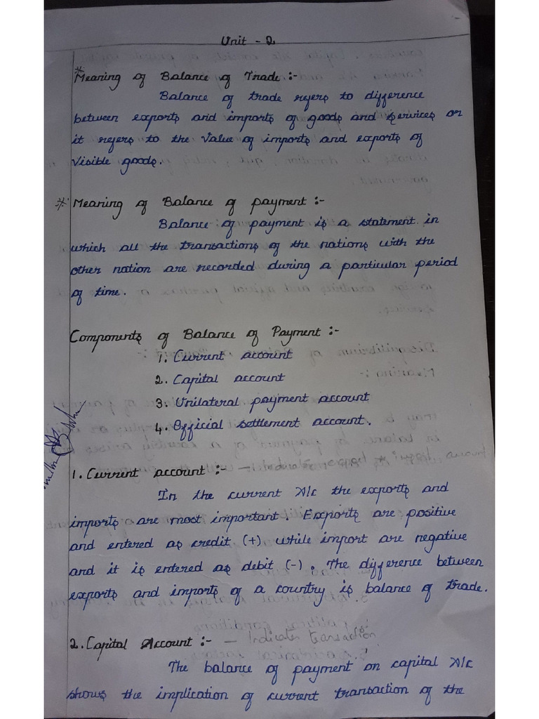 Unit 2 - International Economics | PDF