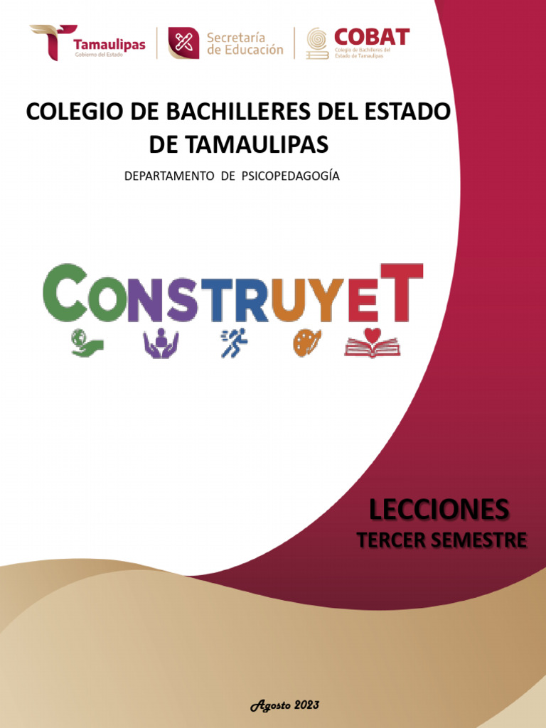 Construye T - Tercer Semestre 2023b | PDF | Empatía | Las emociones