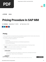 SAP MM Step by Step Configuration of Pricing Procedure 1696828620 | PDF ...