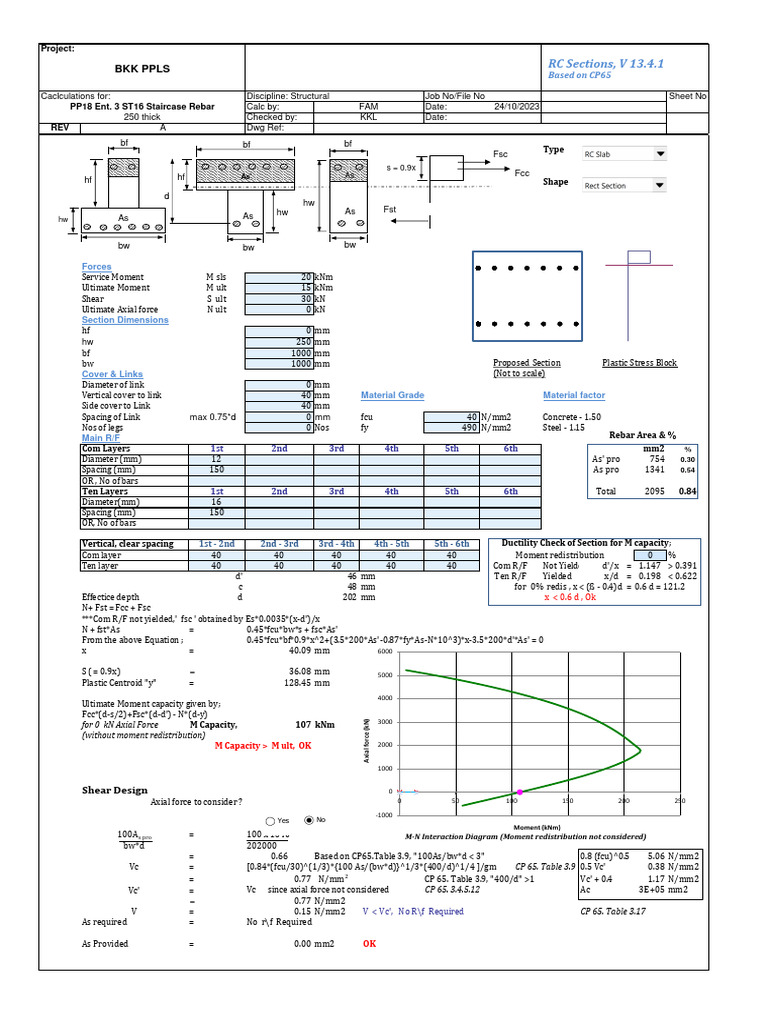 Staircase Rebar | PDF | Building Engineering | Building Technology