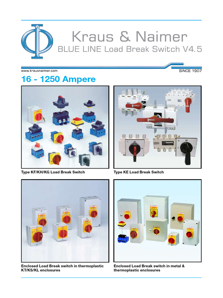 Main Switch Isolator Pdf Switch Fuse Electrical