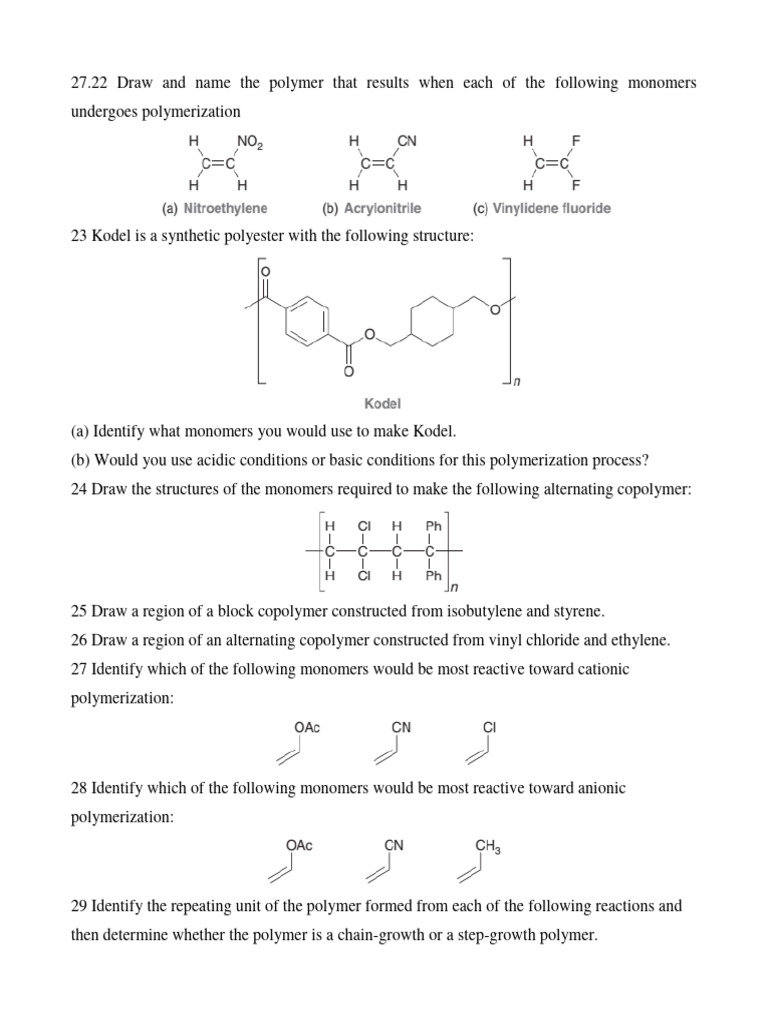 Polymer Basic 2 DK | PDF | Polymerization | Polymers