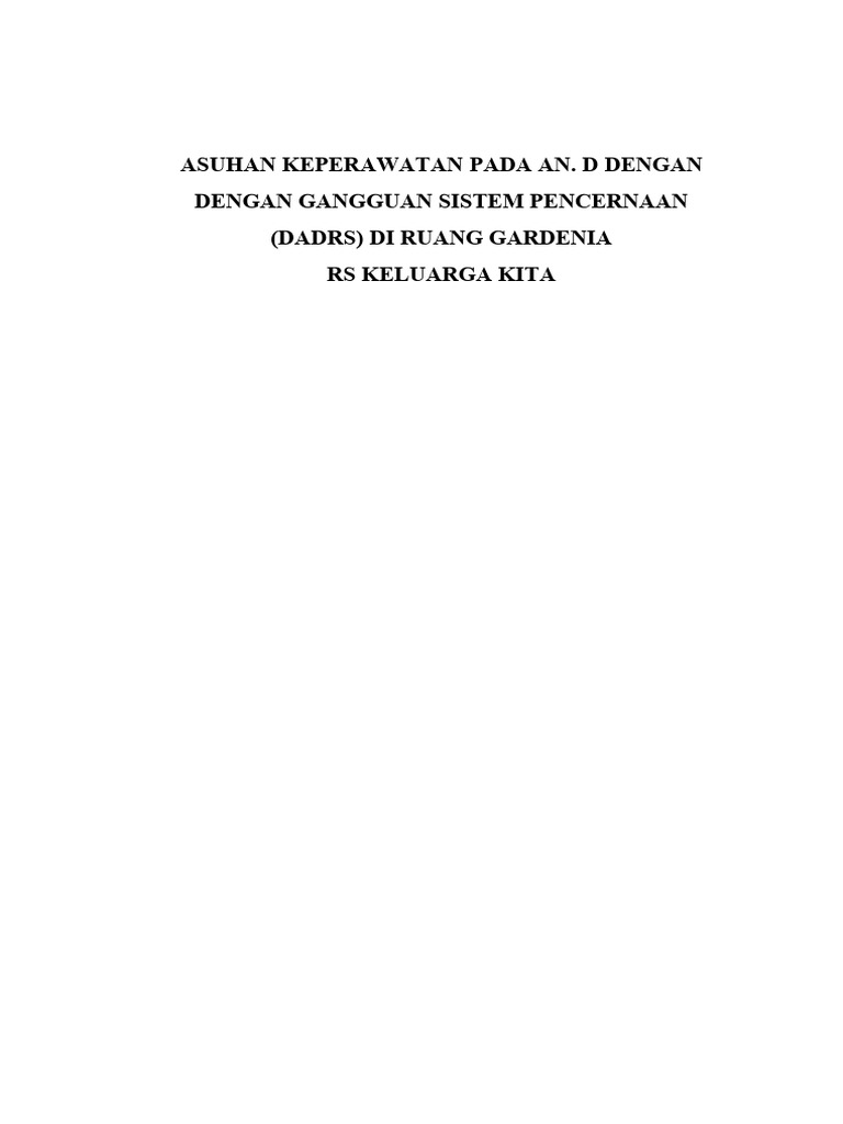 Makalah Dadrs Revisi | PDF