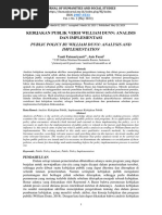 Teori Implementasi Mazmanian-Sabatier | PDF