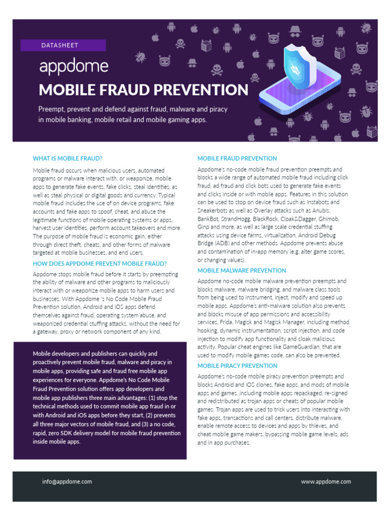 Mobile Fraud | PDF | Malware | Android (Operating System)