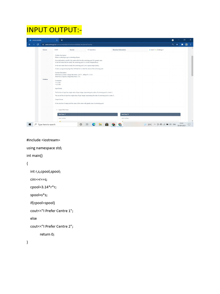 Oops C Elab Merged Pdf Namespace Object Oriented Programming