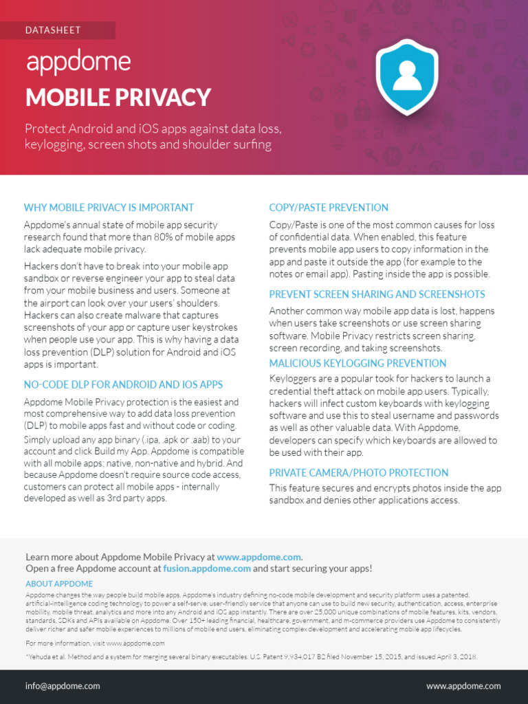 Mobile Privacy | PDF | Mobile App | Computer Engineering