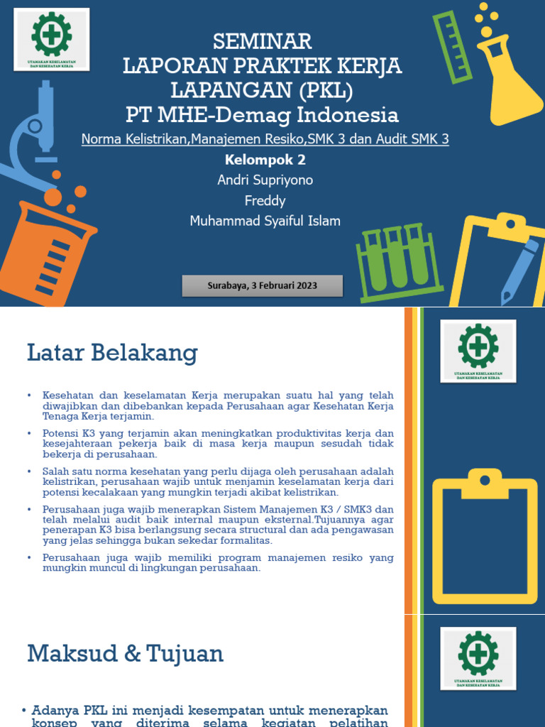 PKL AK3U - Kelompok 2 | PDF