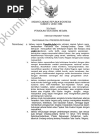 UU PTUN Berserta Perubahannya | PDF