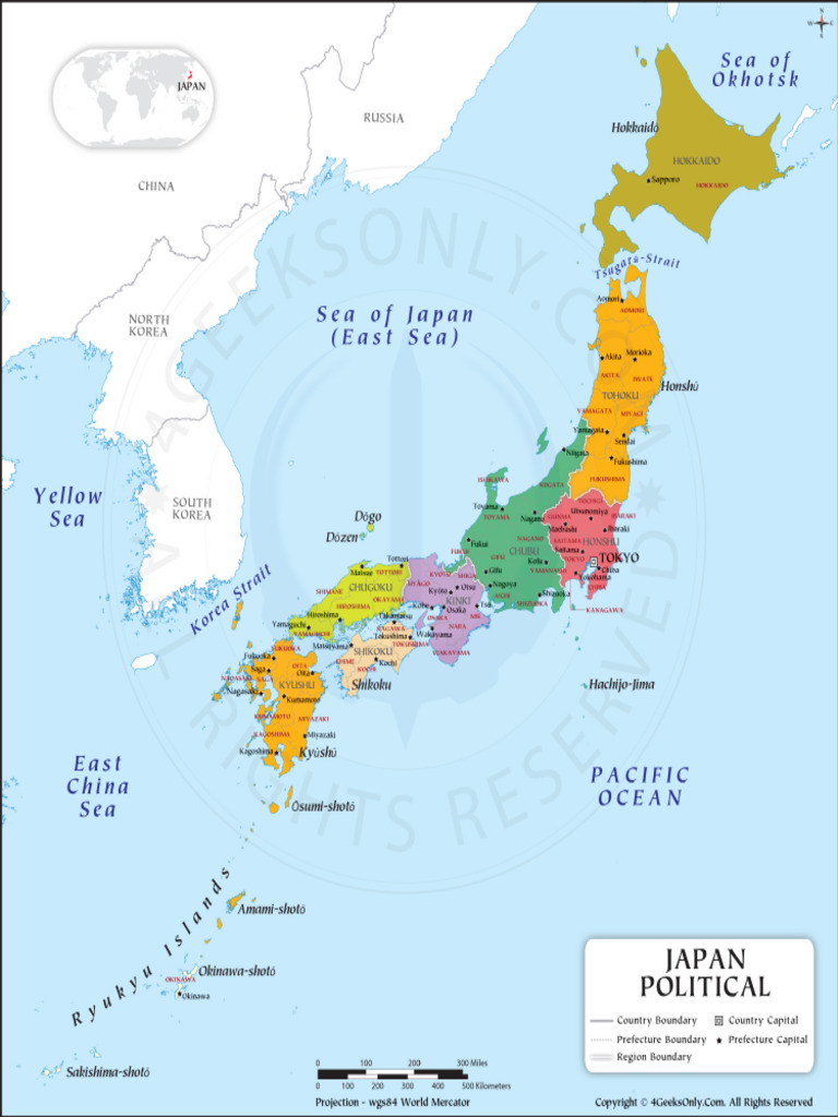 Japan Prefecture Map | PDF