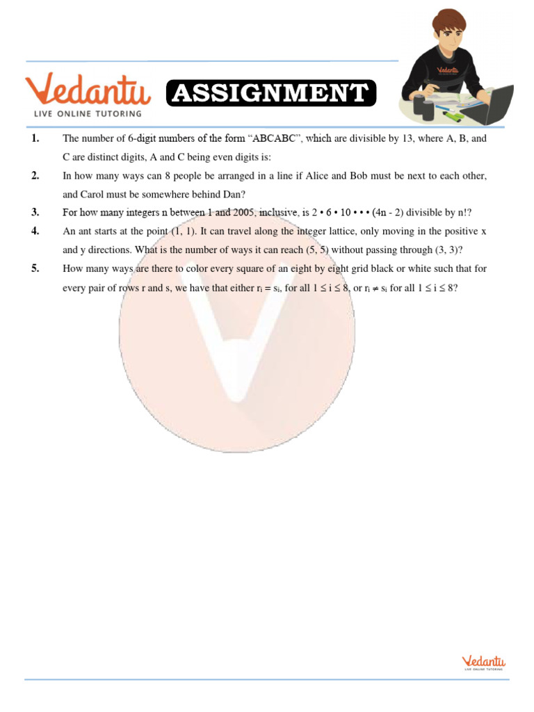 Distinct Even Digit 6-Digit Numbers | PDF | Mathematics | Discrete ...