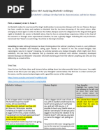 Macbeth Act 1 No Fear | PDF | Macbeth