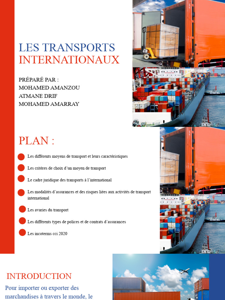 Les Transports | PDF | Transport | Transport de marchandises